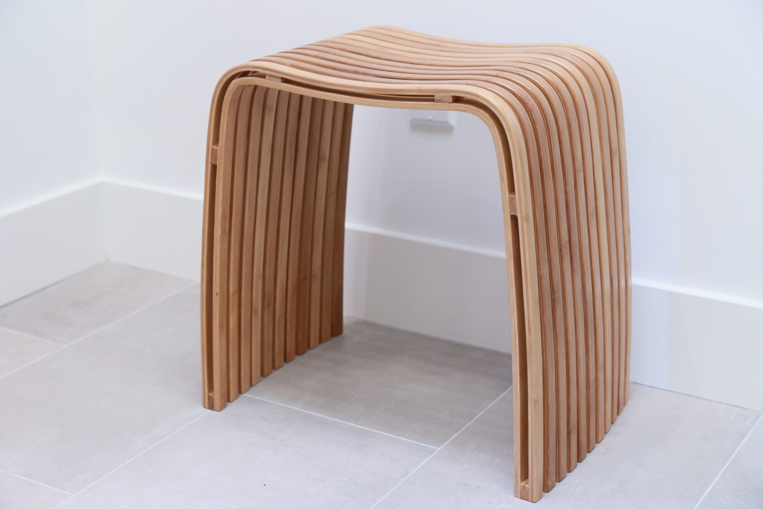 M Bamboo Spa Stool - In This Space
